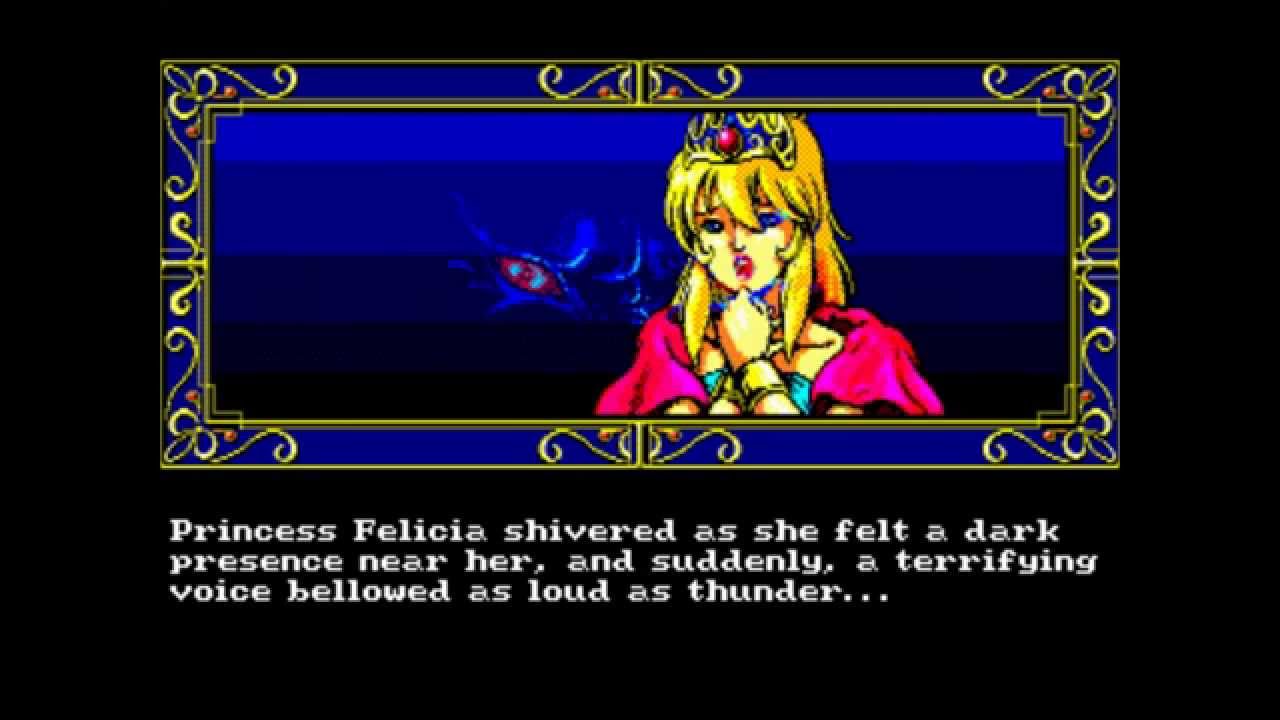 Zeliard (MS-DOS) Intro und Gameplay - YouTube