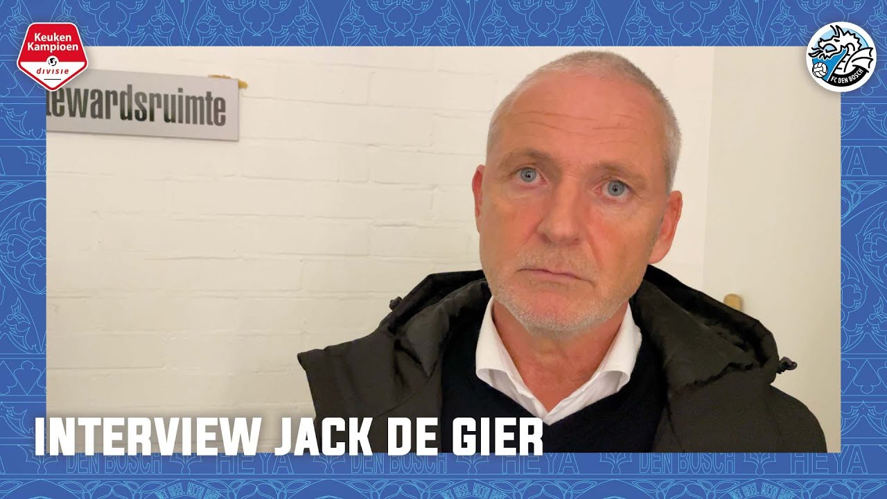 INTERVIEW 🎙| Interview met Jack de Gier na #MVVDBO - YouTube