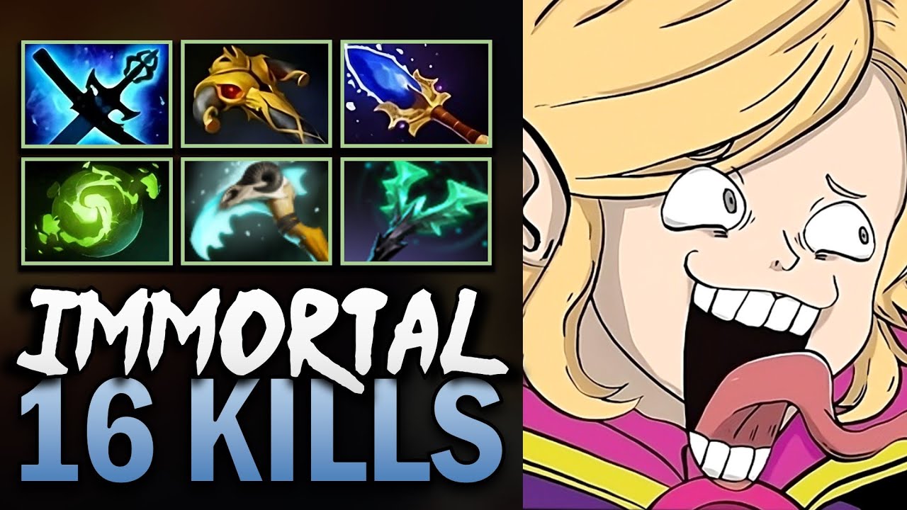 Invoker Gameplay with 16 Kills and Outworld Staff - Dota 2 7.40 - YouTube
