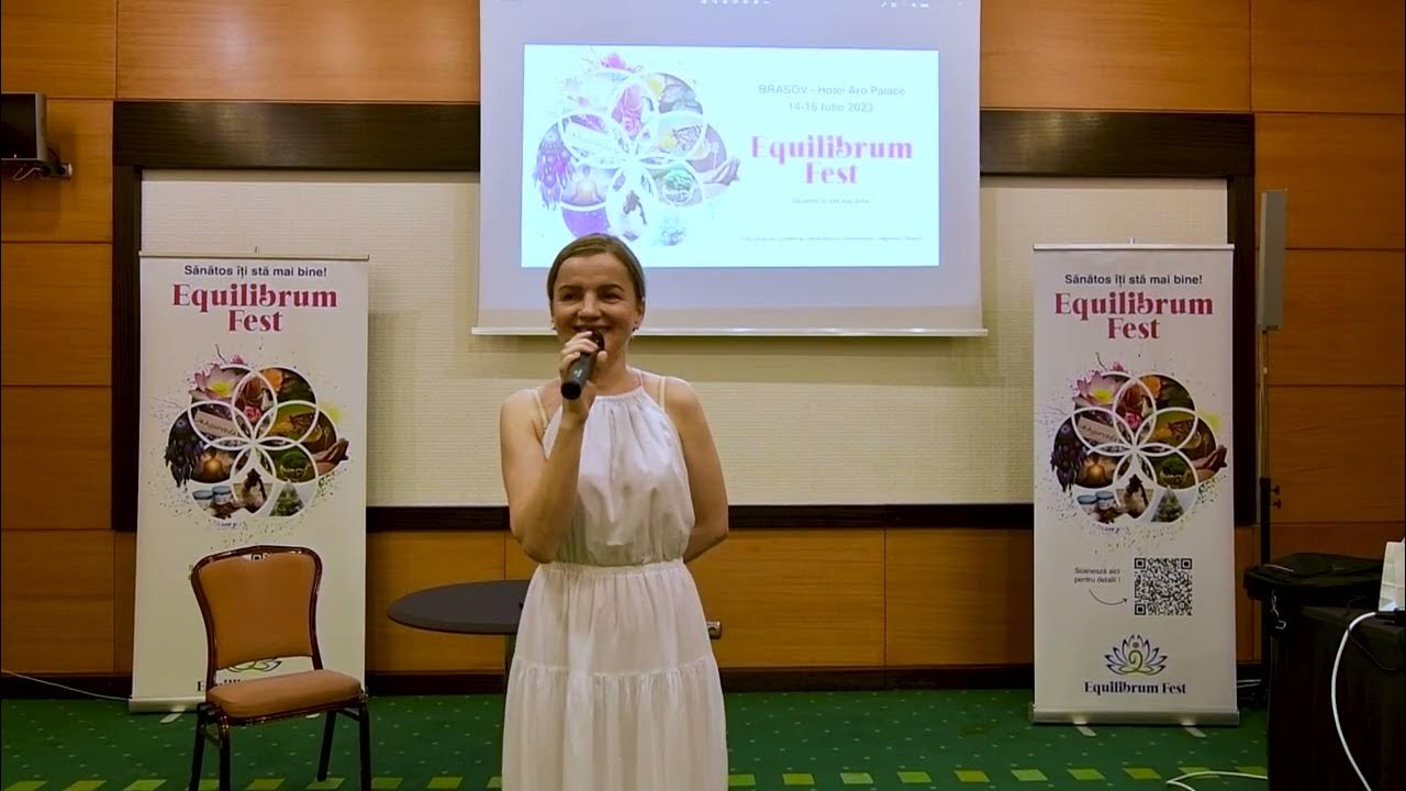 Iuliana Neagu - Omul, coCreator al propiei realități (Equilibrum Fest Brasov 2023) - YouTube