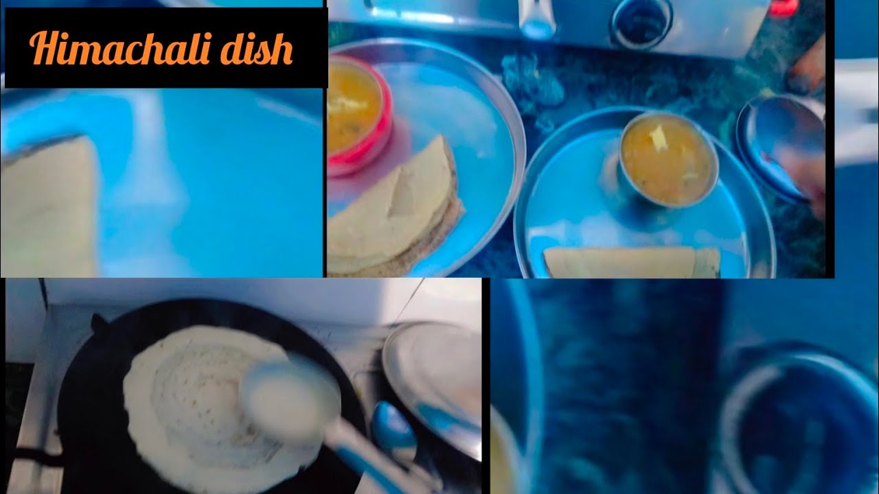 Himachali dish 🤤|| Himachali dosa🧑‍🍳 || mini Blog 🔥 - YouTube