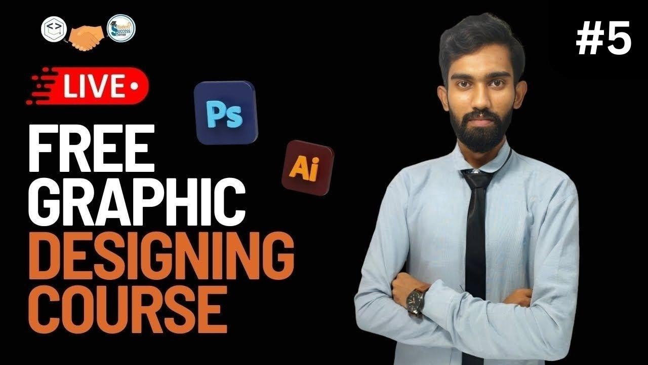 Free Graphic Designing couse Class #5 | Recorded lectures - YouTube