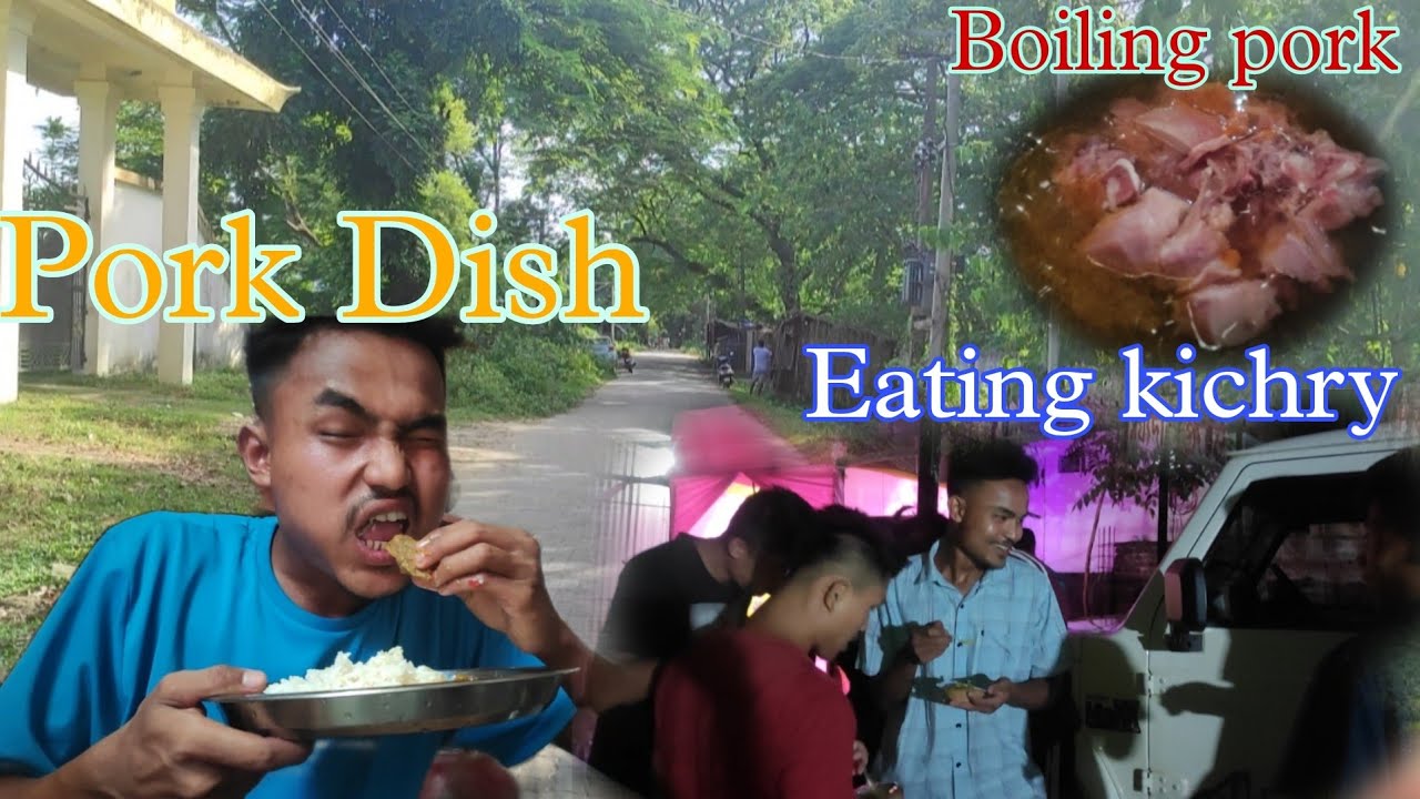 Cooking and Eating Pork Belly|Pork recipe| - YouTube