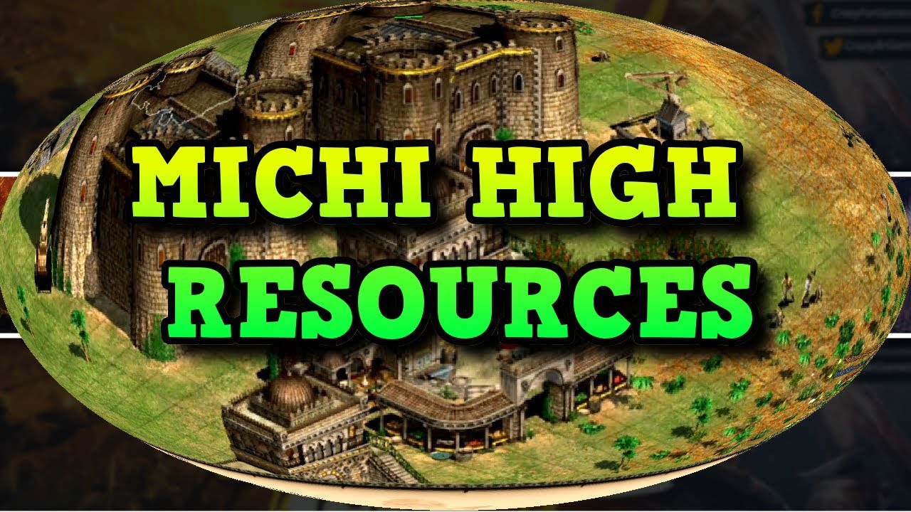 Age of Empires 2 HD Michi High Resources AoE2HD Gameplay PT BR - YouTube