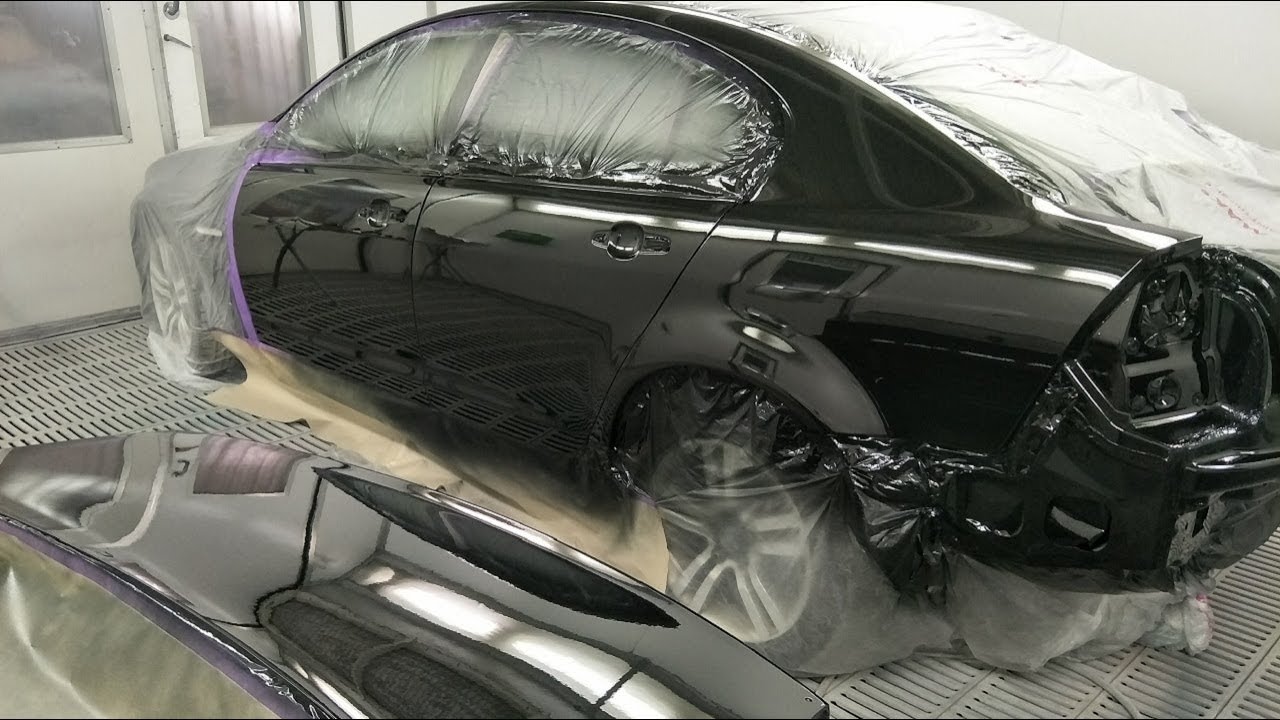 Spray Painting Black VE Commodore: Part 1 - YouTube