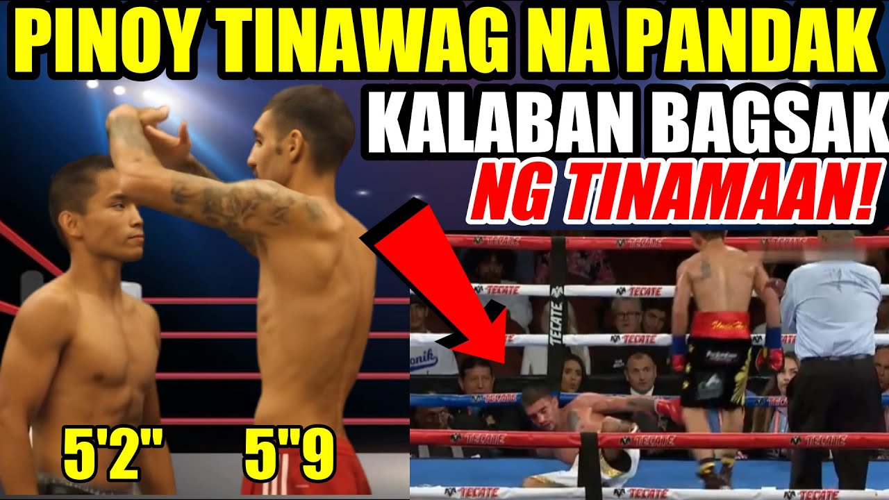 PINOY MINALIIT AT TINAWAG NA PANDAK! MALA NBA NA UNDEFEATED BAGSAK ...