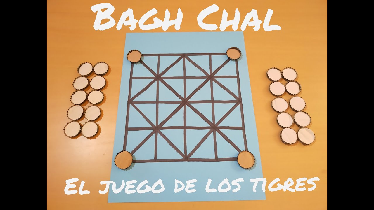 Juegos del mundo Bagh Chal, el juego de los tigres - YouTube