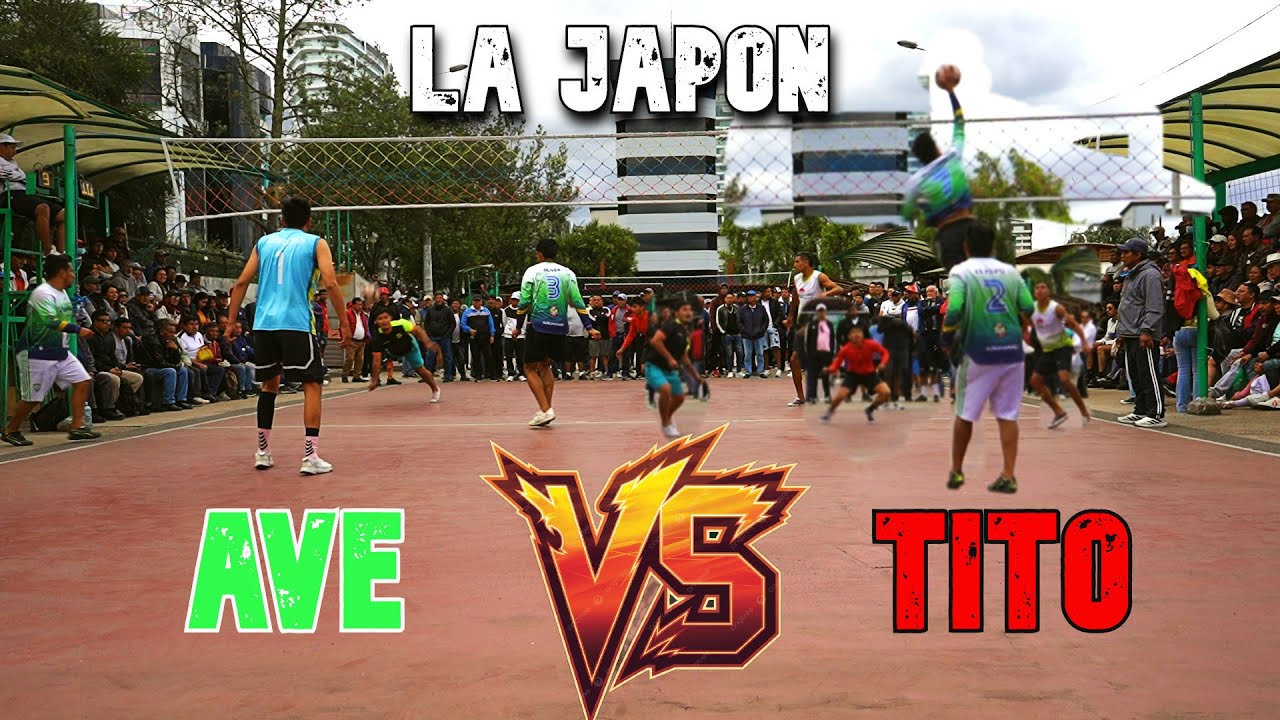 Ave vs Tito en la Cancha Japón 🏐 $300 - YouTube