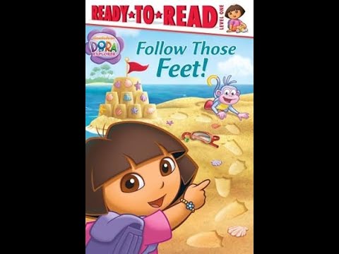 Dora the Explorer Follow Those Feet Book! - YouTube