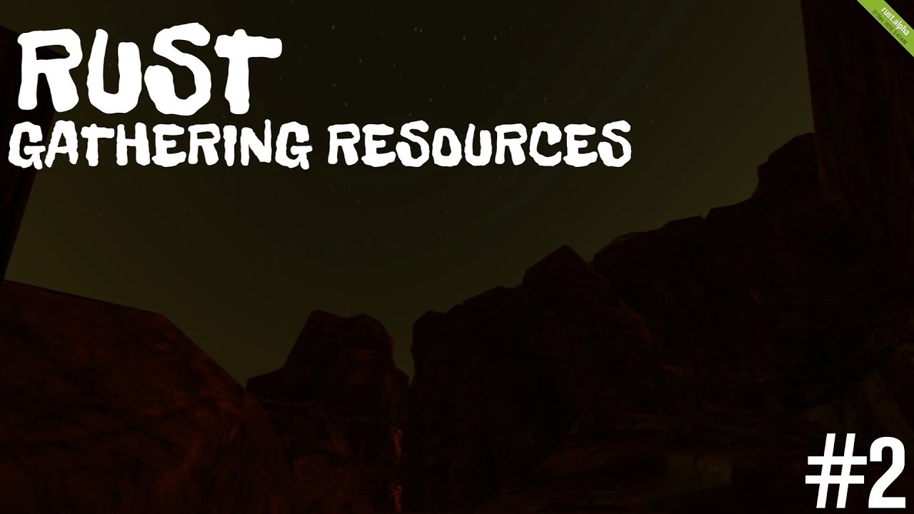 Rust - Gathering Resources - #2 - YouTube