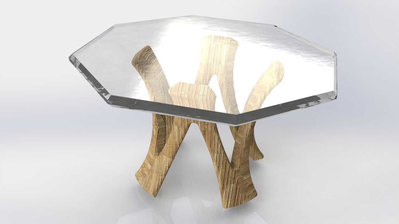 Solidworks: Table - YouTube