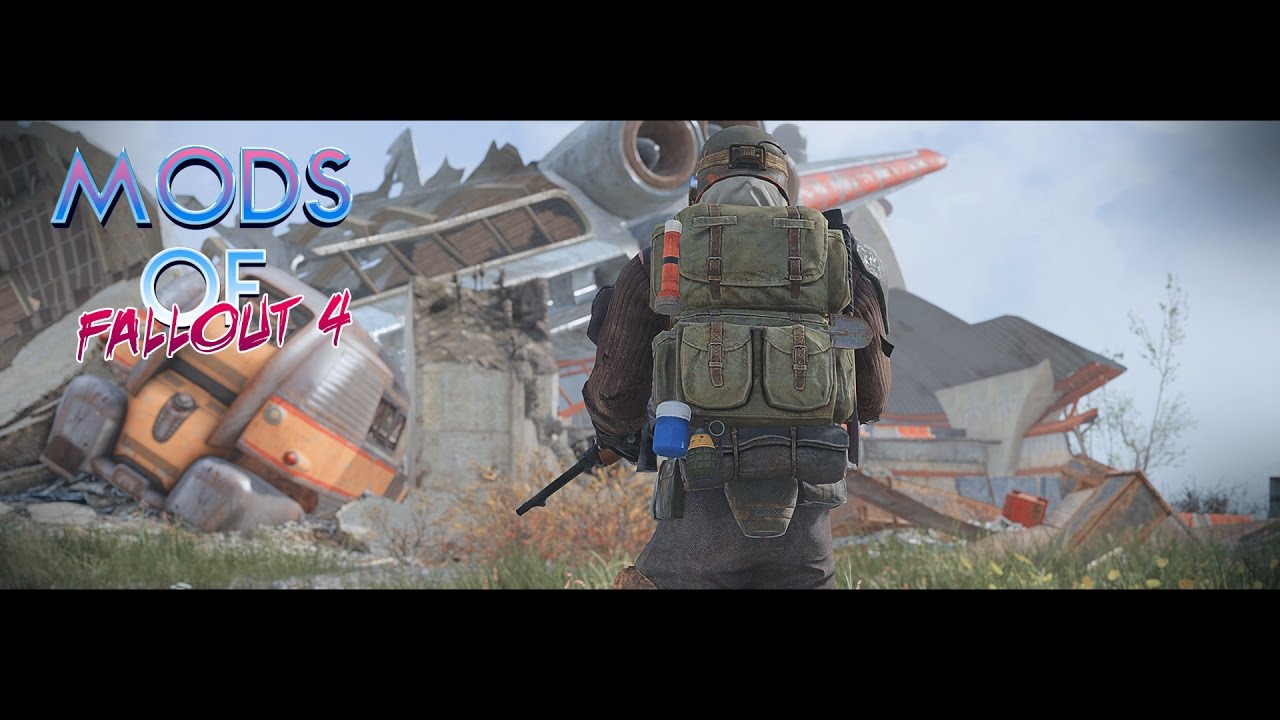 Mods of Fallout 4 - Survivalist Go-Bags by Tookie Jones - YouTube