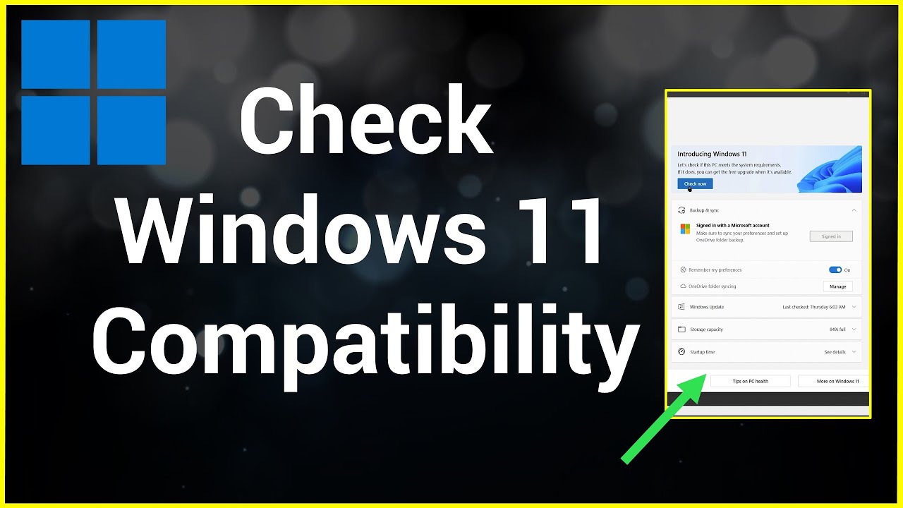 How To Check If PC Is Compatible With Windows 11 - YouTube