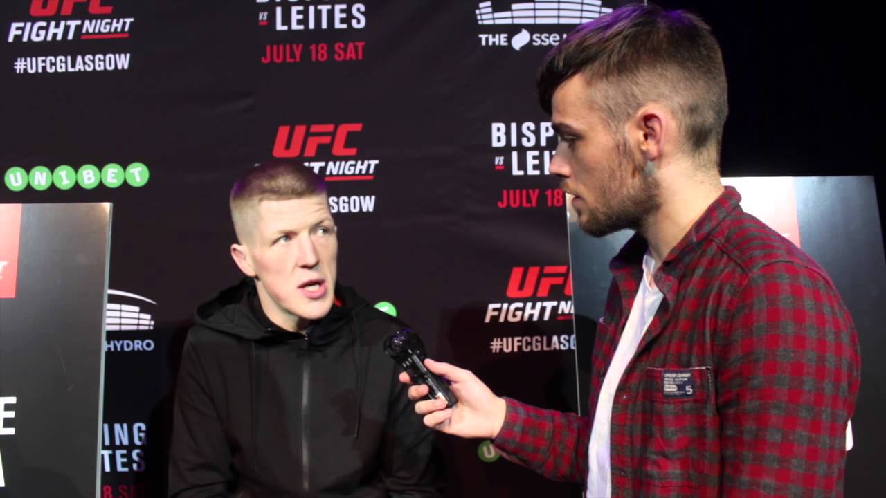 Pre-Fight Interview with Paul Redmond before UFC Glasgow - YouTube