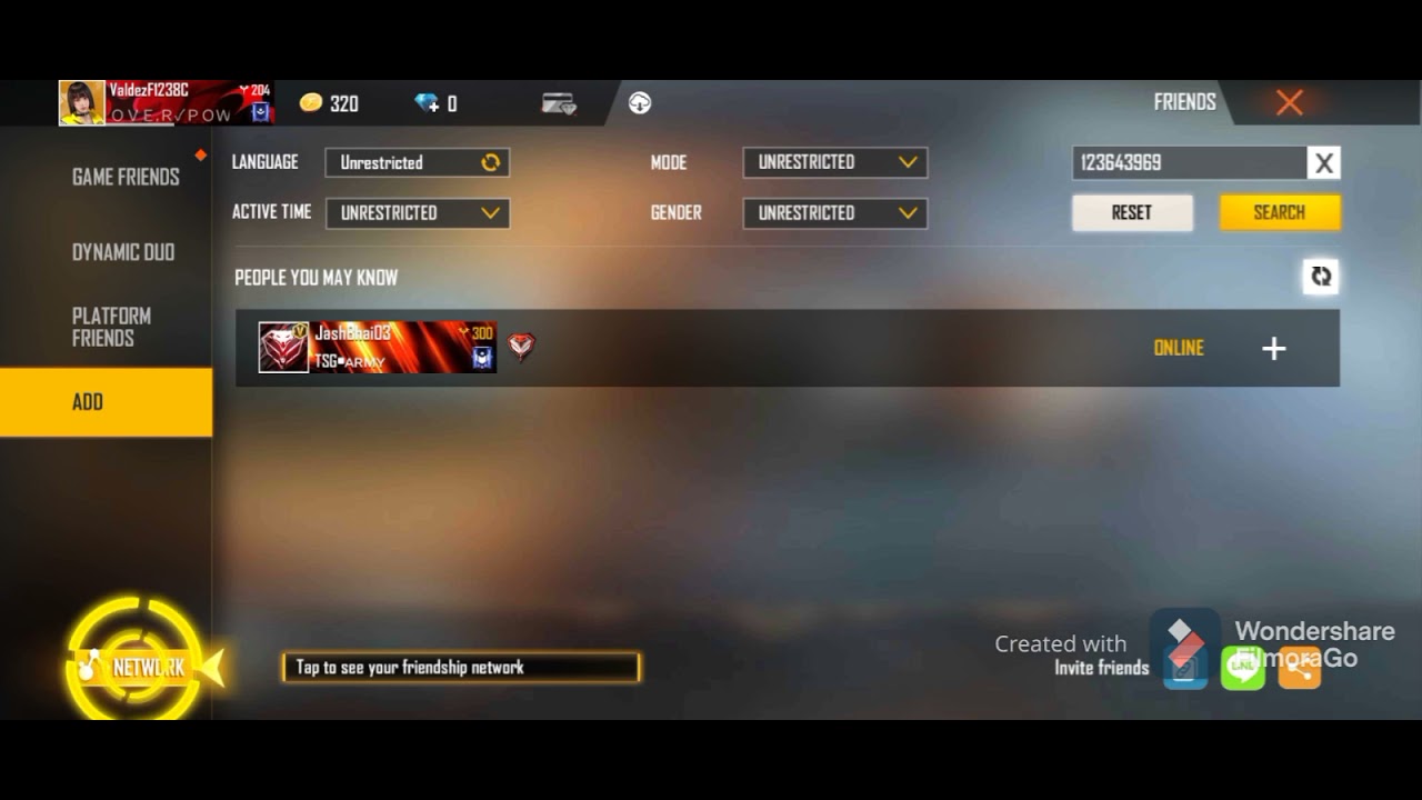 ##garena free fire UID OF TWO SIDE GAMERS || JASH BHAI UID - YouTube