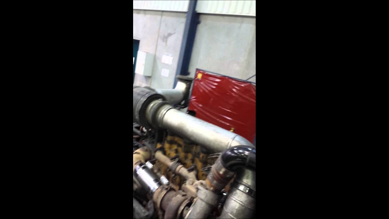 Cat c15 Jake brakes - YouTube