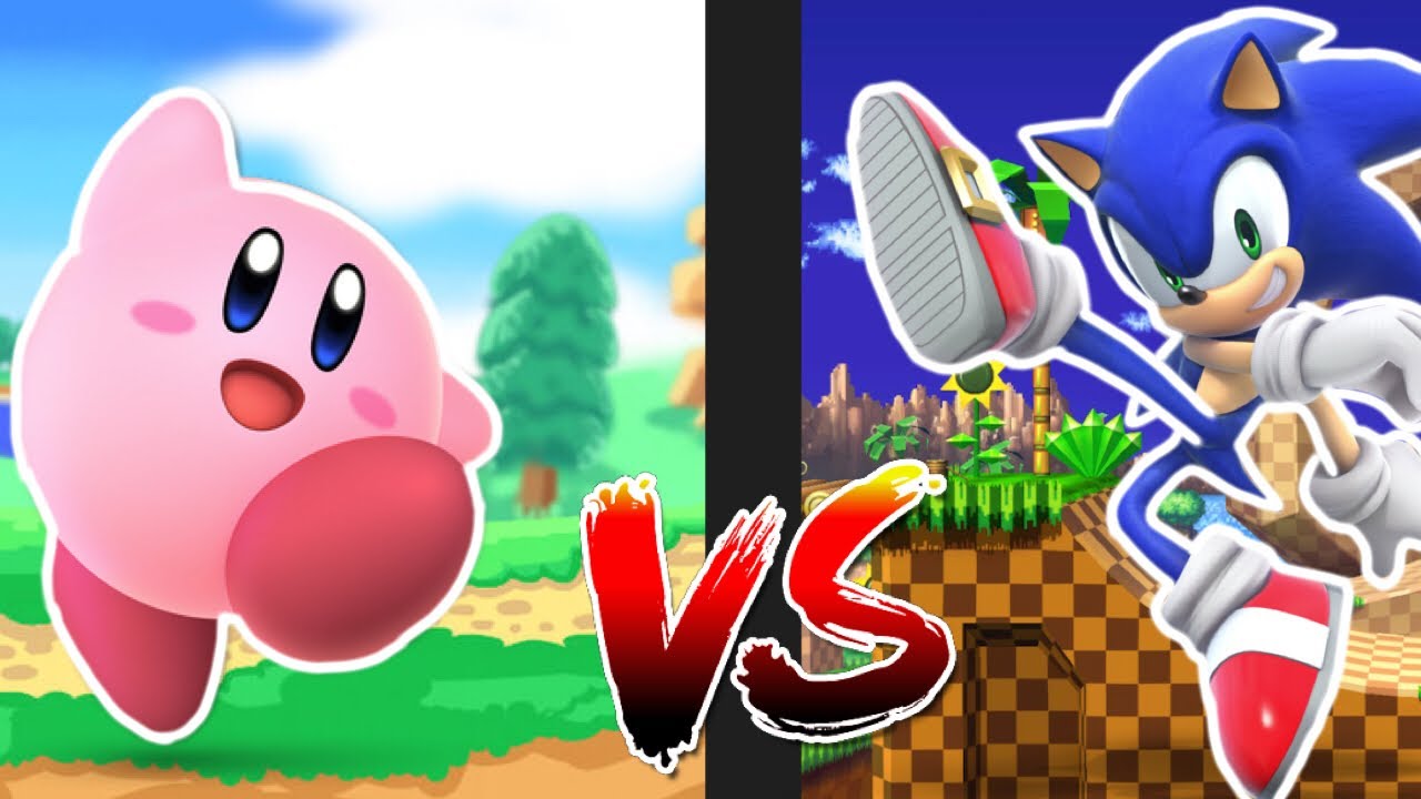 Kirby VS Sonic - YouTube