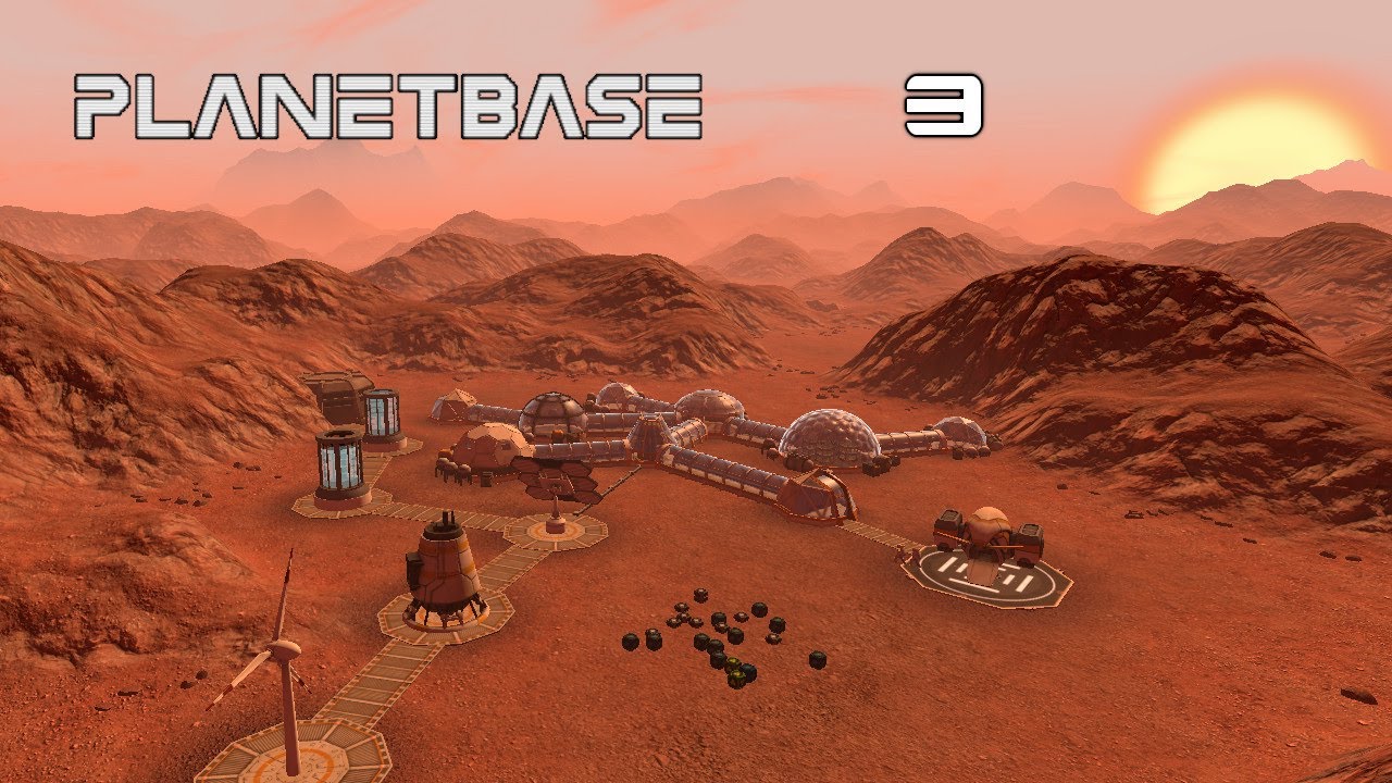 Planetbase Ep 3 - I Built a Rec Room Because I've Stopped Caring - YouTube