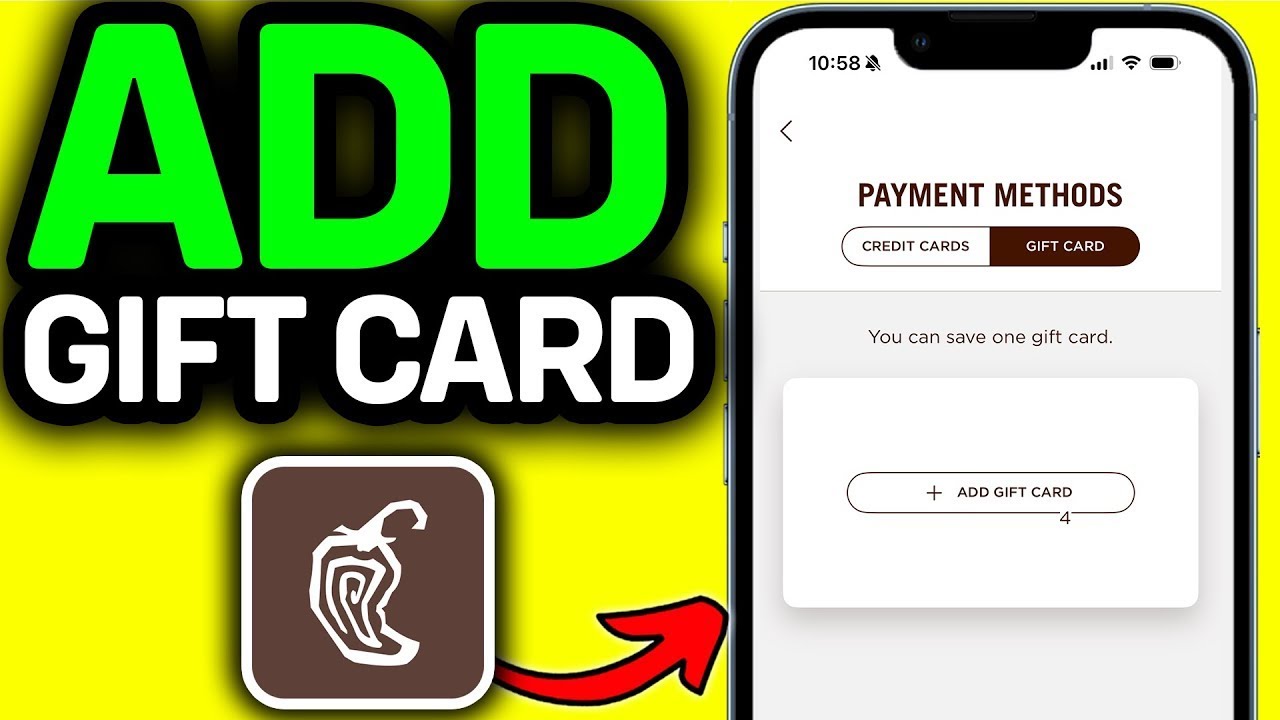 HOW TO ADD CHIPOTLE GIFT CARD TO APP 2025 (ONLY WAY) - YouTube