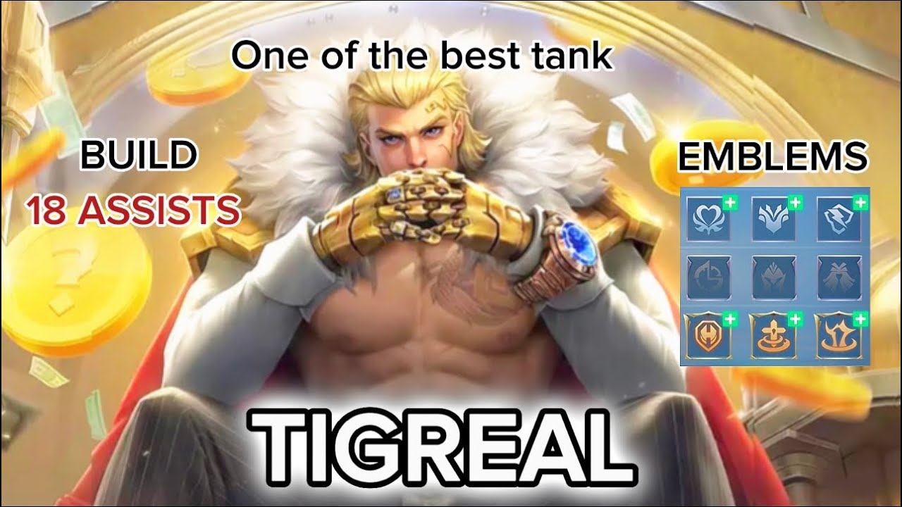 18 Assists TIGREAL roaming | One of the best TANK - MLBB - YouTube