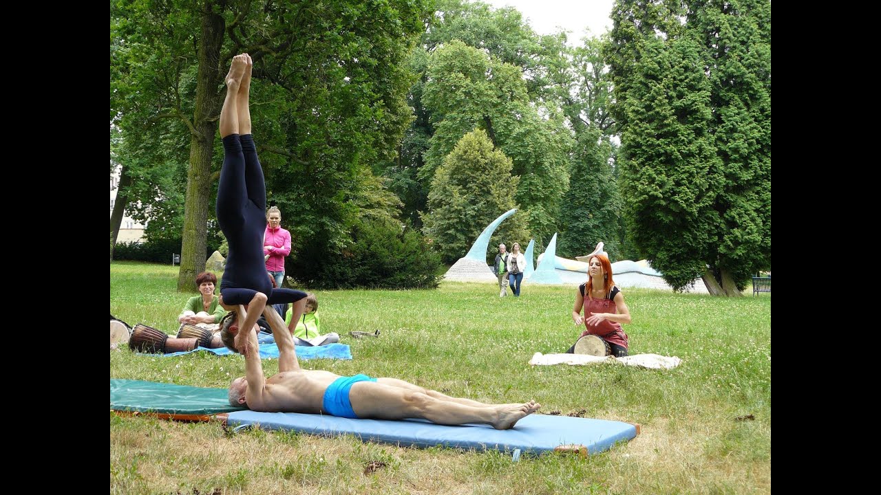 Párová akrobacie - Sokolské duo Pardubice 2014 - YouTube