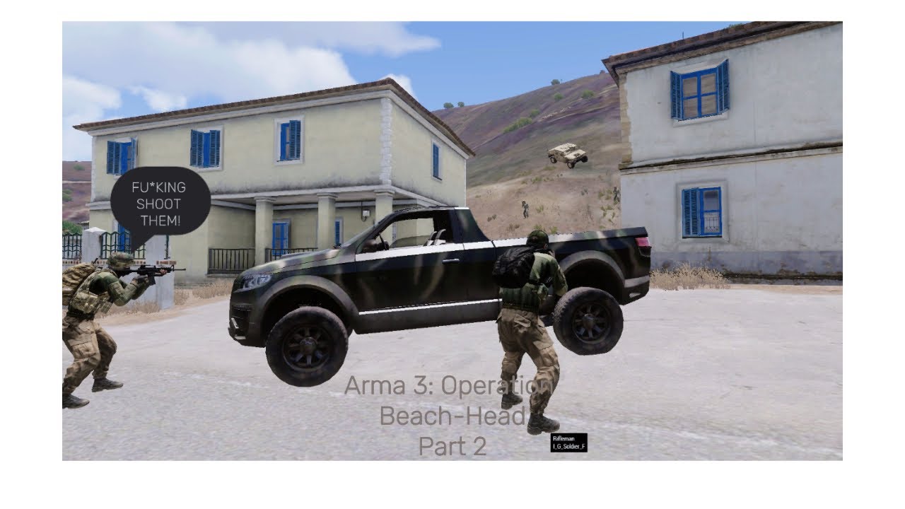 Arma 3 Unit-Operation Beach Head: Part 2 - YouTube
