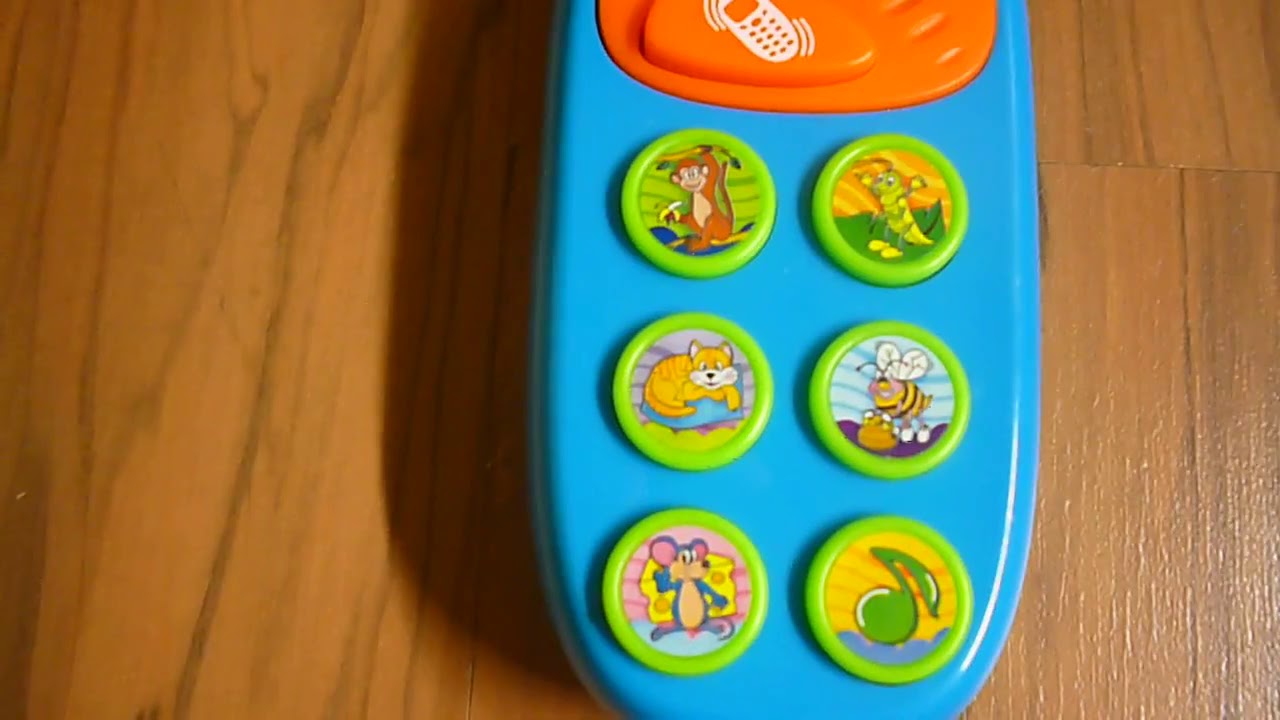 My First Phone with Animal Sounds toy for Baby - YouTube