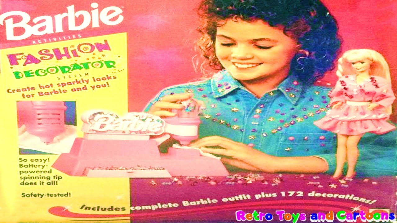 Barbie Fashions Barbie Fashion Decorator Mattel Commercial Retro Toys ...