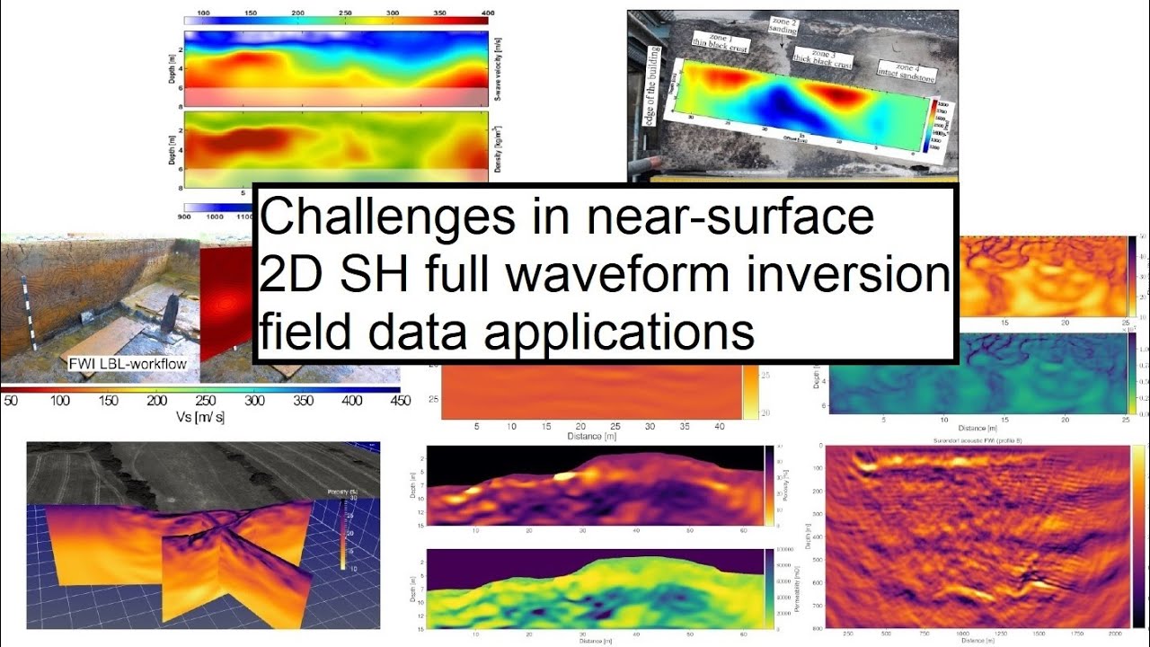 KIT talk (16.06.2020) "Challenges in near surface 2D SH FWI field data ...