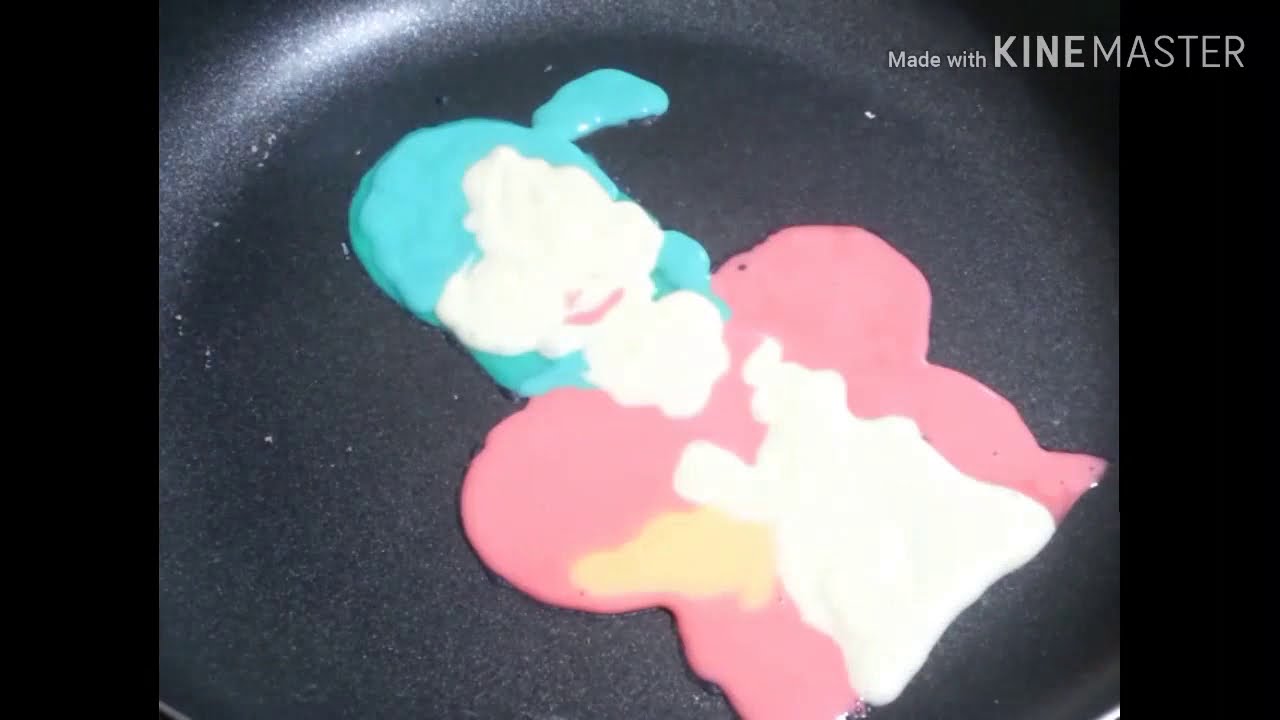 드래곤볼 부르마 팬케이크 DRAGONBALL BULMA pancake - YouTube