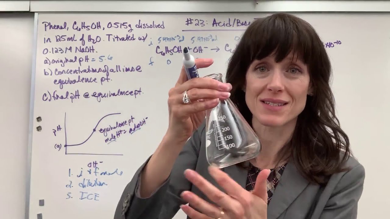 #23 Acid Base Titration Problem - YouTube
