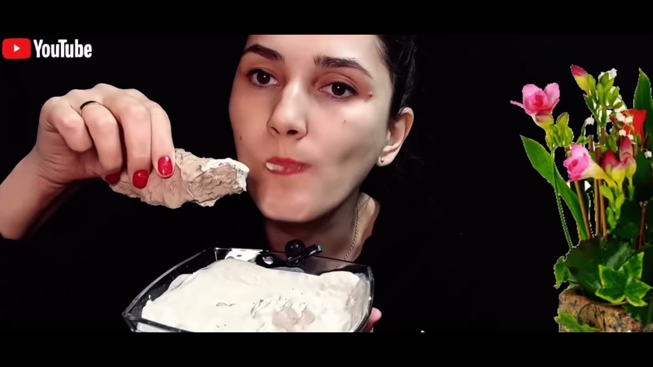 VLOG MARTA RIVA!MUCBANG ASMR CHALK/CLAY EATING - YouTube