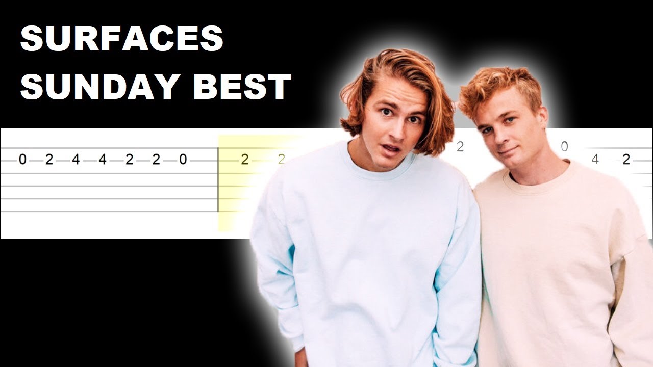 Surfaces - Sunday Best (Easy Guitar Tabs Tutorial) - YouTube