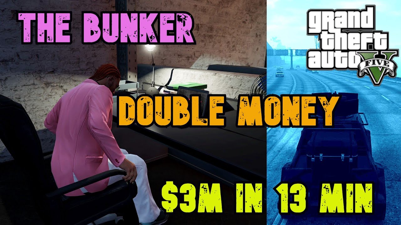 2x GTA$ Guide | FULL Bunker Sale - BIG GTA$ Guide | Double Money on The Best Passive Money - YouTube
