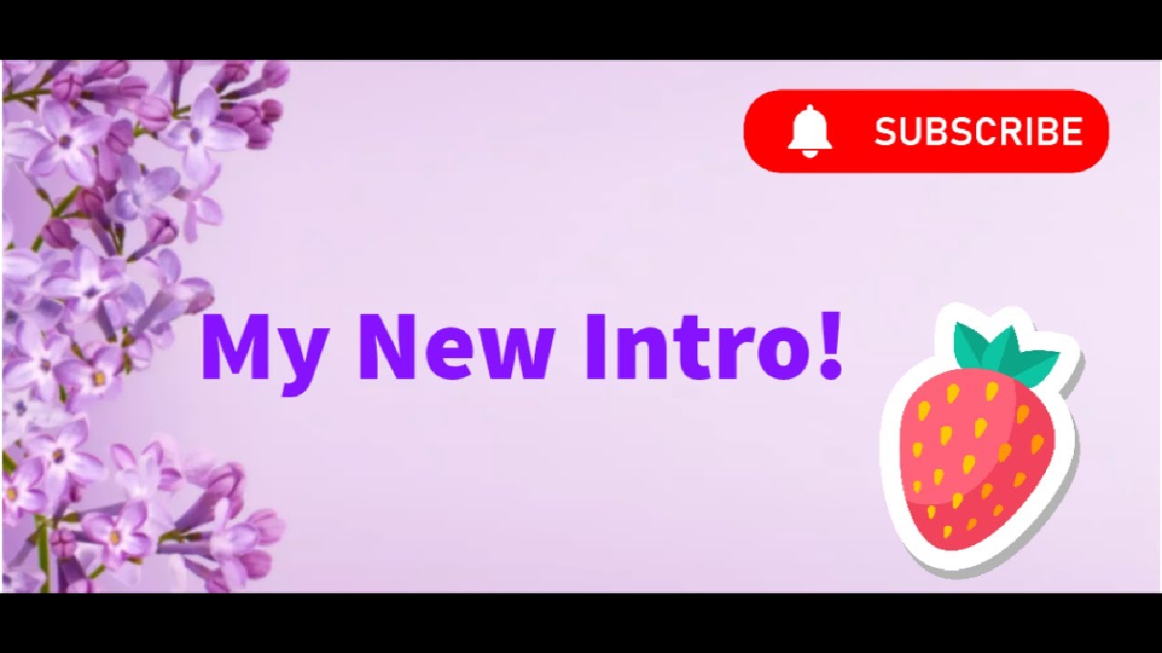 My New Intro!. Attempting a moving intro... - YouTube