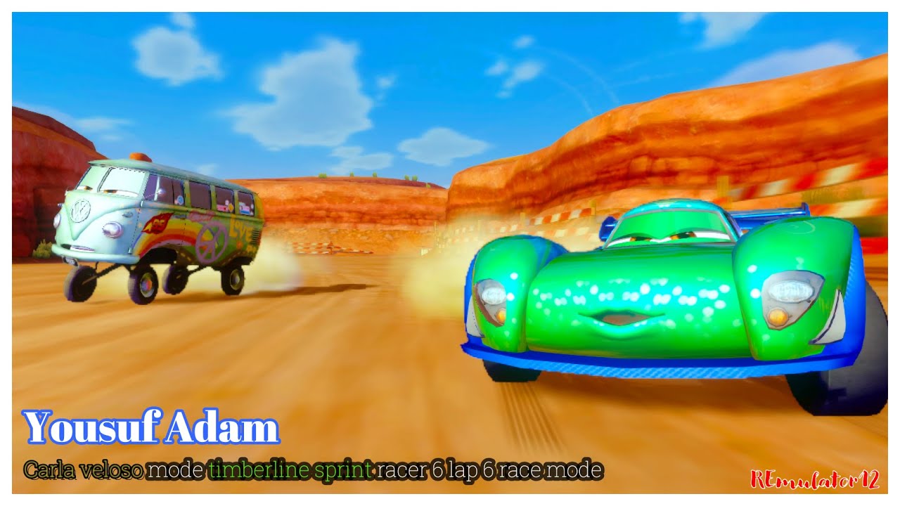 Cars 2 The Video Game | Carla Veloso - Race Mode (6 Racers ...