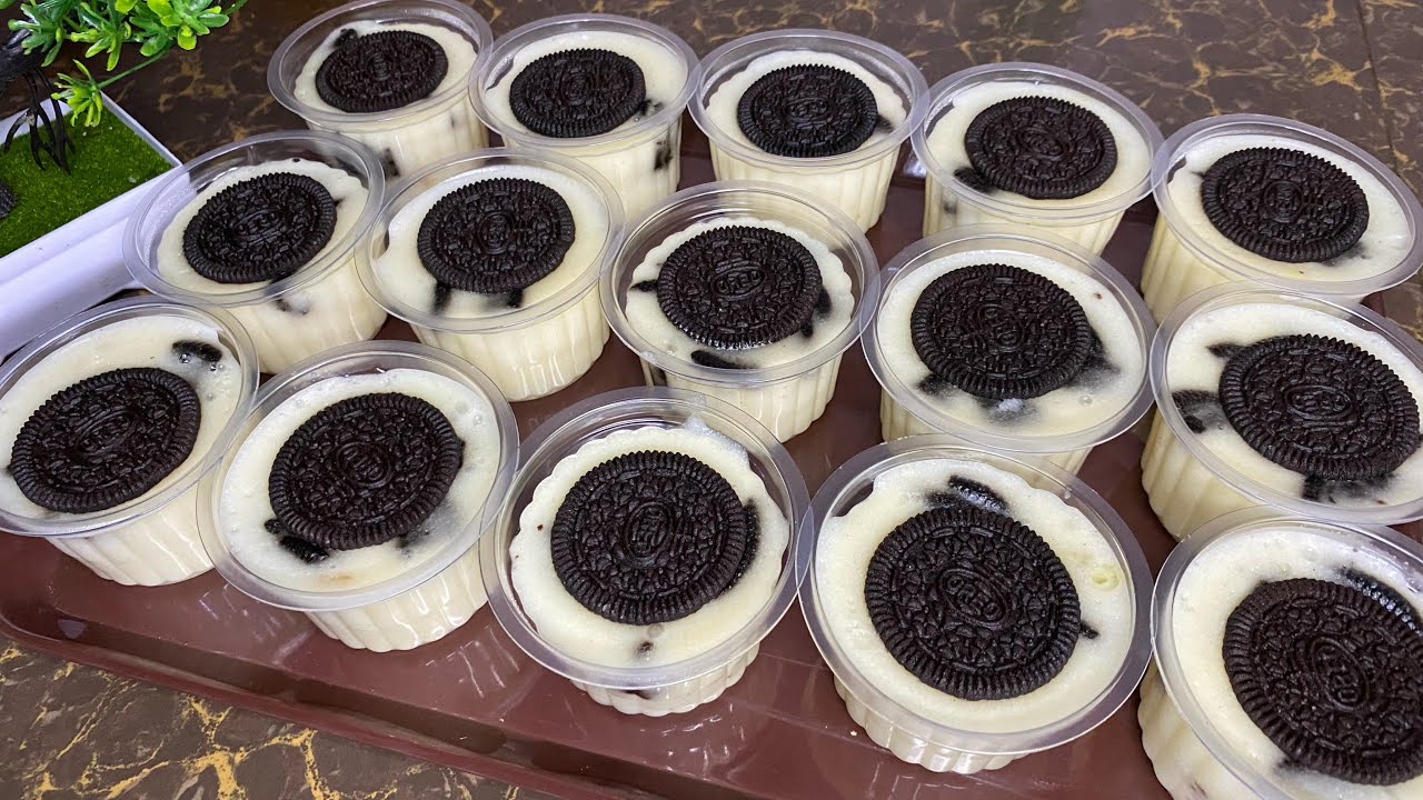 Resep Puding Susu Oreo Enak dan Creamy - YouTube