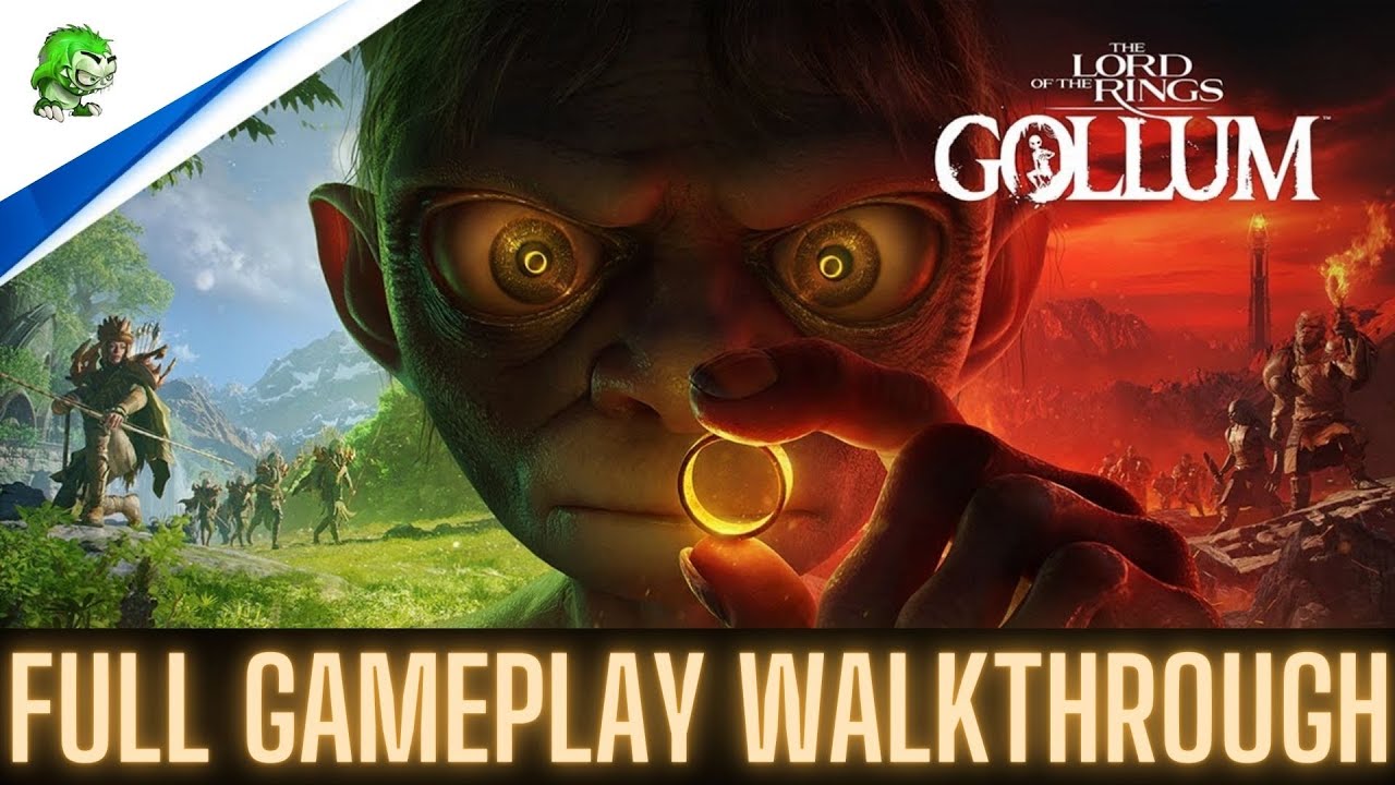 The Lord of the Rings Gollum Full Gameplay - YouTube