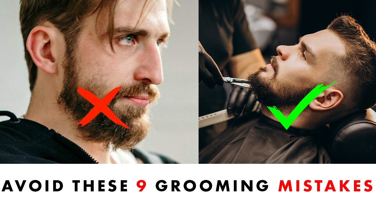9 Grooming Mistakes Men Make (and 3 Facial Hair Tips) - YouTube