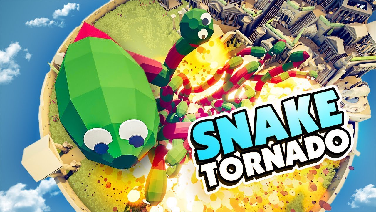 GIANT SNAKE FIRE TORNADO - TABS (Totally Accurate Battle Simulator ...