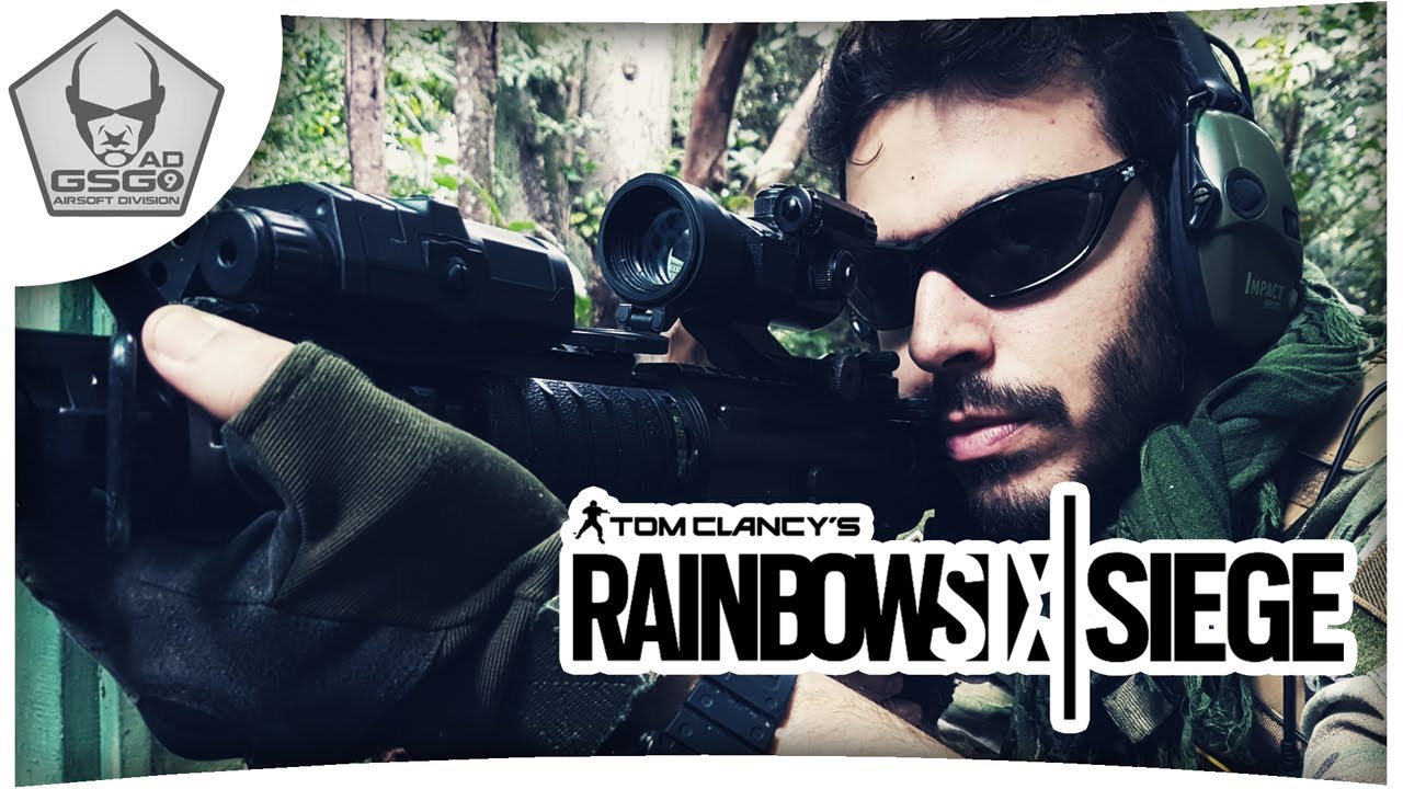 AIRSOFT | Rainbow Six Siege | Real Life | Modo Resgate de Refém - YouTube