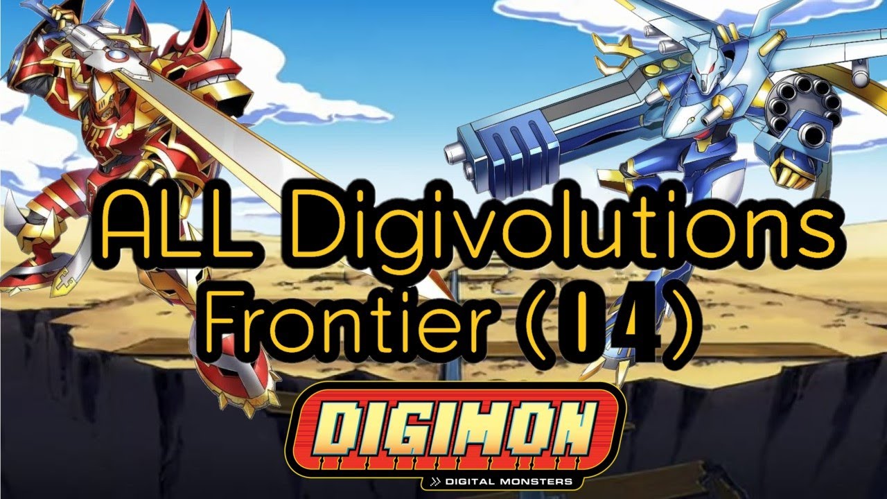 All Digivolutions HD: Digimon Frontier (Season 4, English) - YouTube