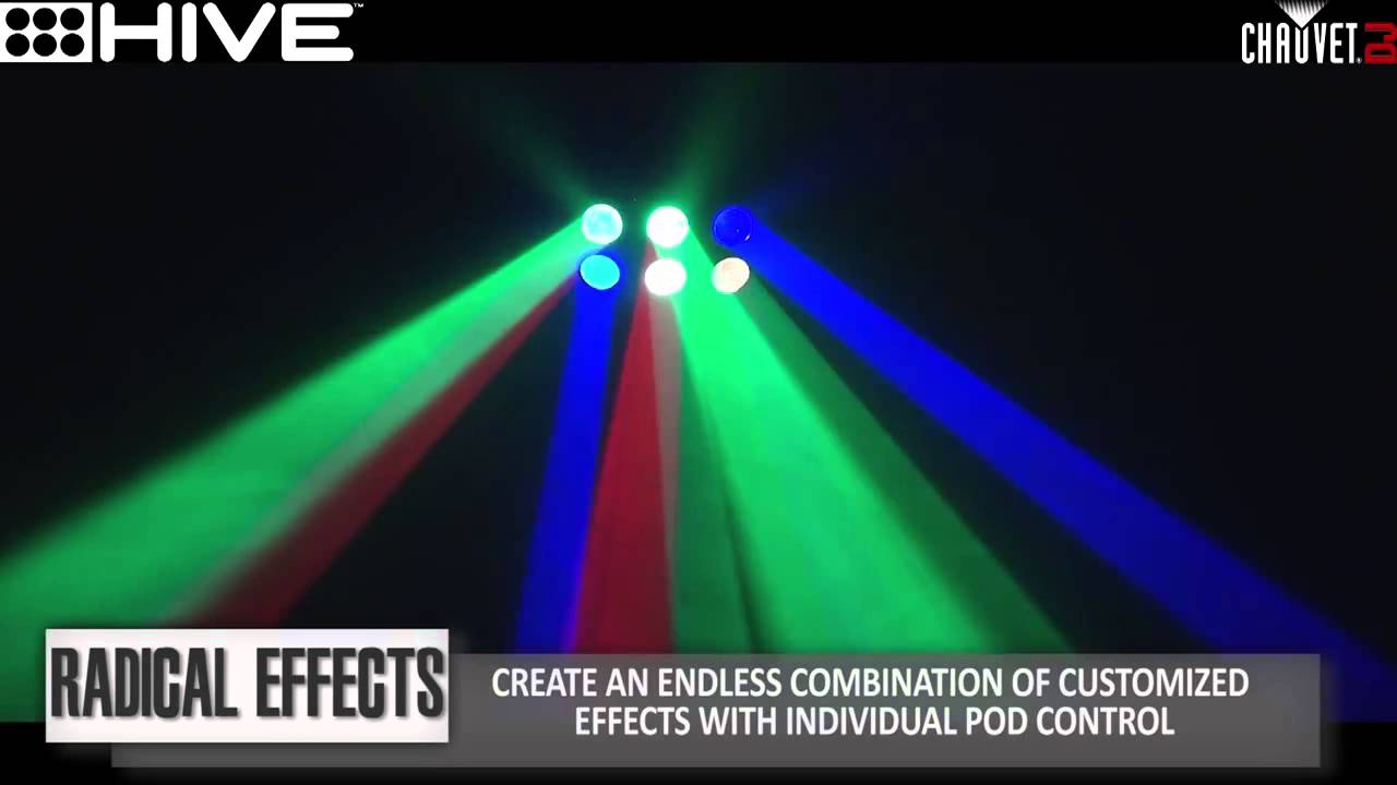 Chauvet Hive LED DJ or Nightclub Effect Light - YouTube