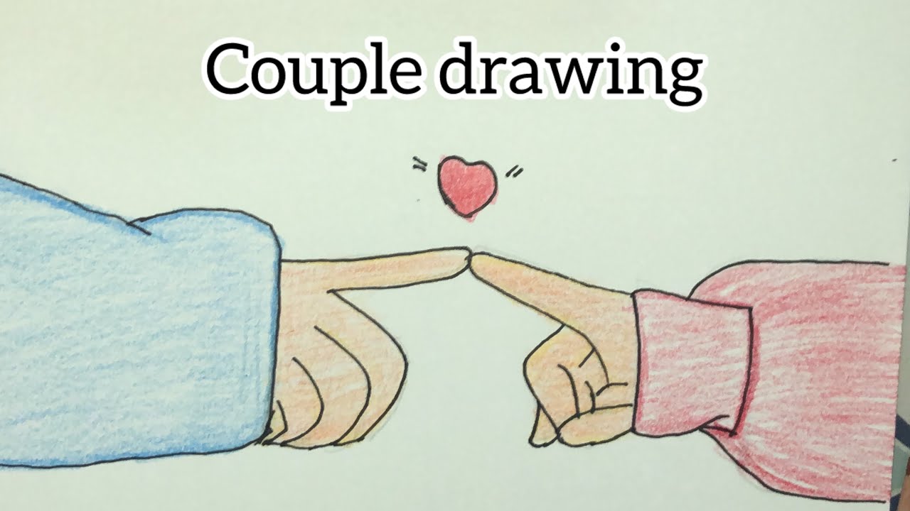 Easy Couple Drawing: Perfect For Beginners - YouTube