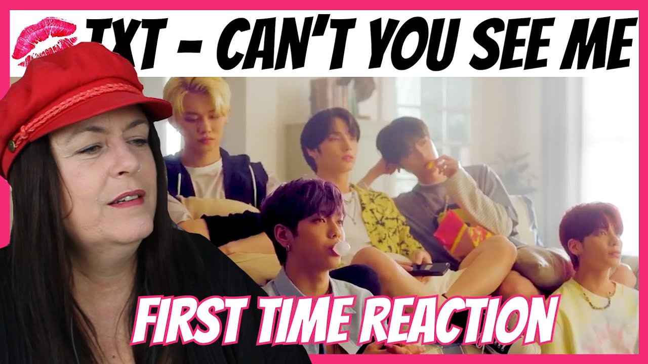 TXT Can't You See Me? REACTION [First Reaction to TXT!] - YouTube