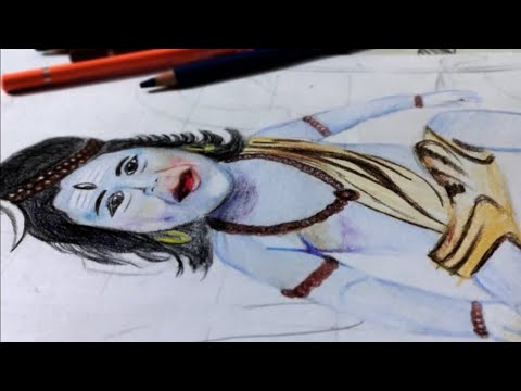 How to Draw Realistic SHIV G in simple step by step. - YouTube
