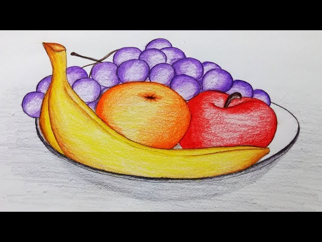 Drawings Of Fruit Inside