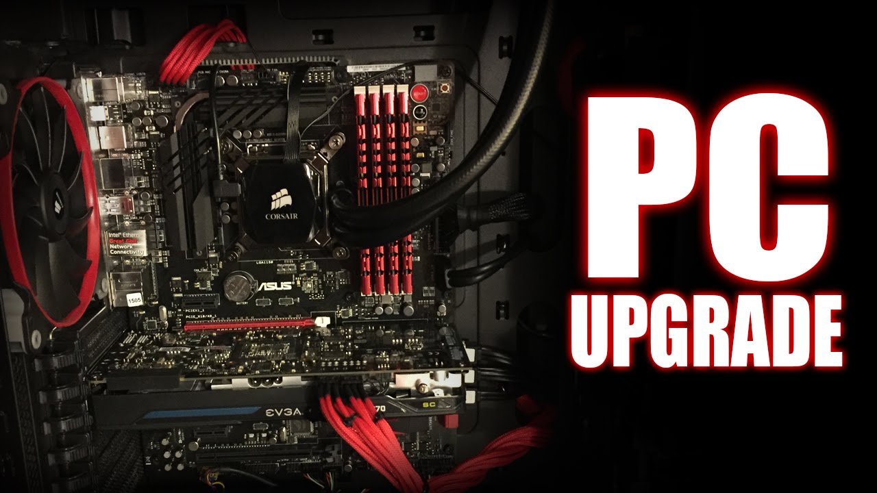 PC Upgrade 2015 (Speed Build) - YouTube
