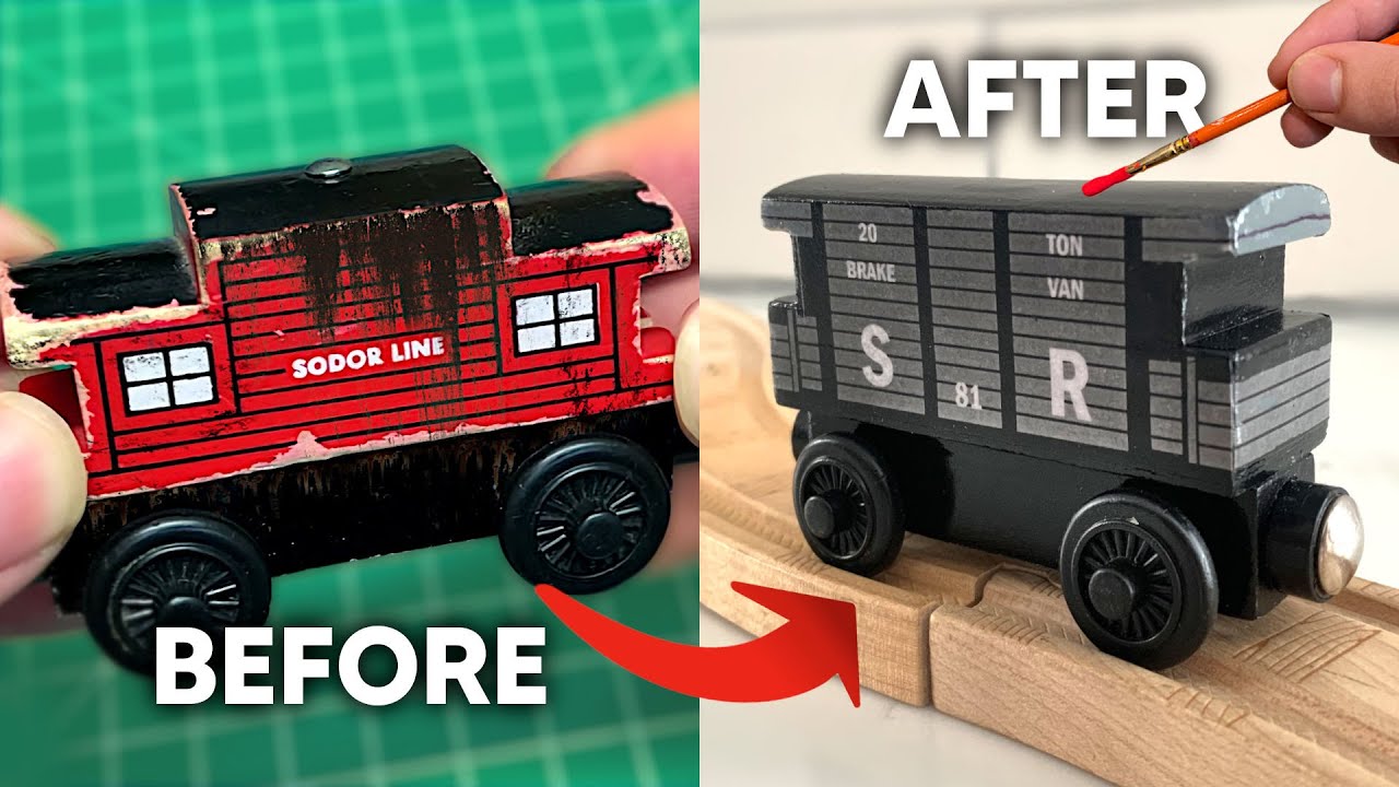 Pimp my Brake Van? | Wooden Railway Caboose Restoration - YouTube