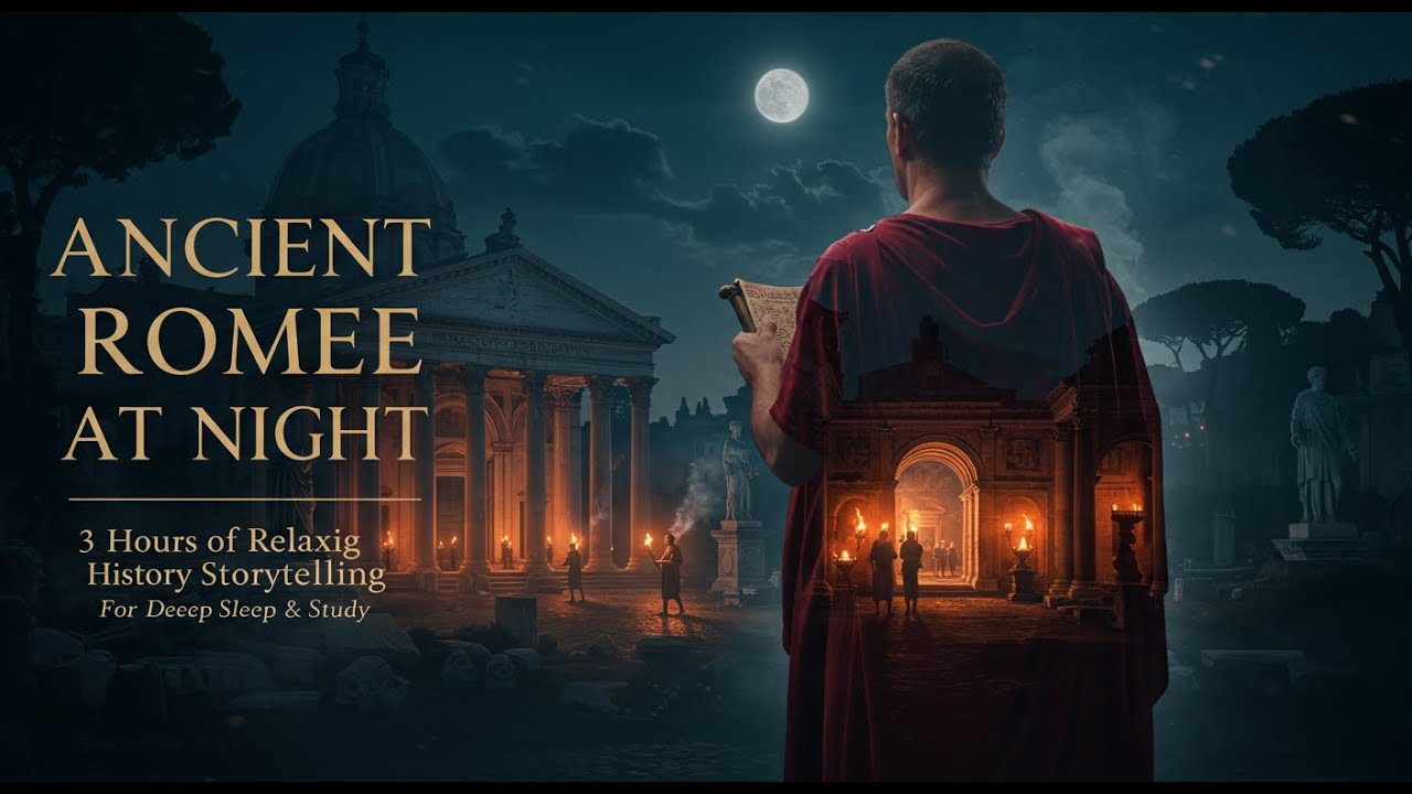 Ancient Rome at Night: 3 Hours of Relaxing History Storytelling for ...